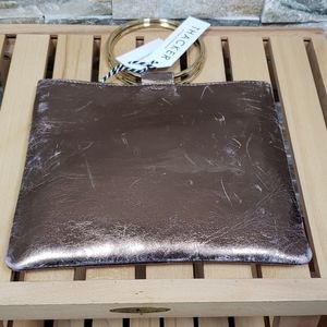 Thacker | Bags | Thacker Le Pouch Leather Ring Handle Crossbody Bag ...